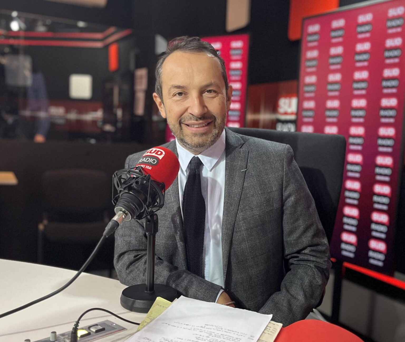 Avec Sébastien Chenu, vice-président du Rassemblement National
