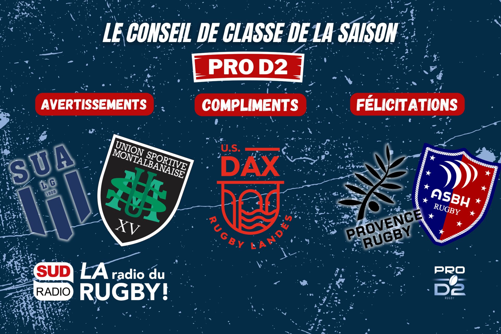Le Conseil De Classe De La Saison Régulière De Pro D2