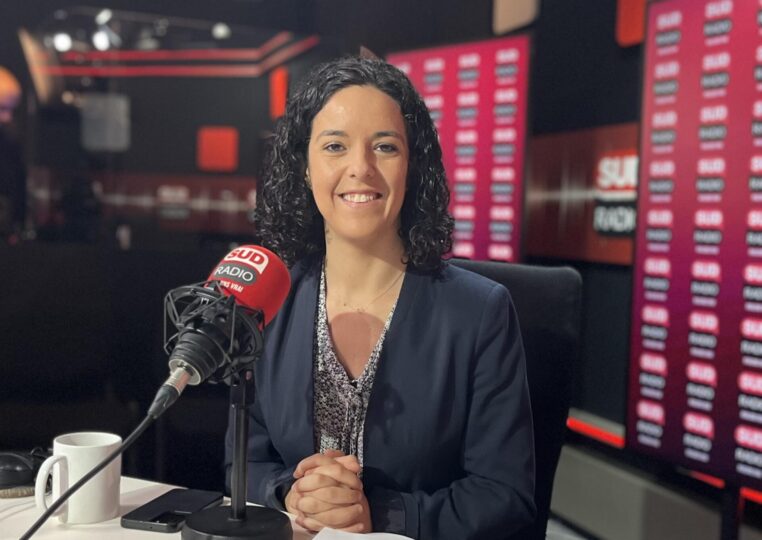 Avec Manon Aubry, députée européennes LFI