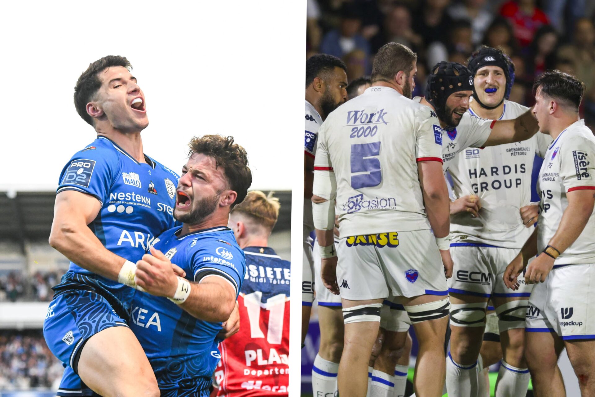 Vannes - Grenoble : la finale de Pro D2 en direct