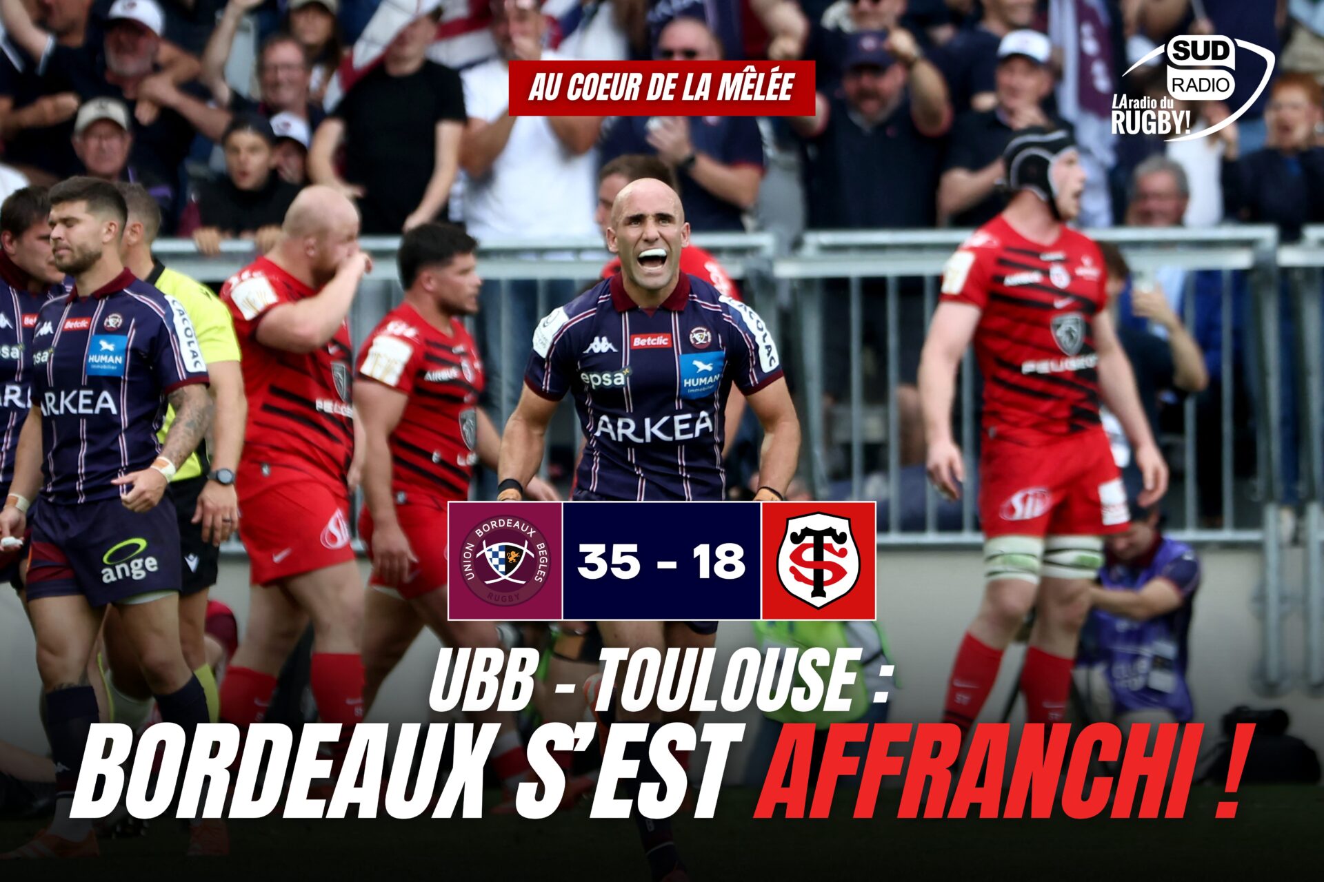 UBB - Toulouse : Bordeaux s'est affranchi